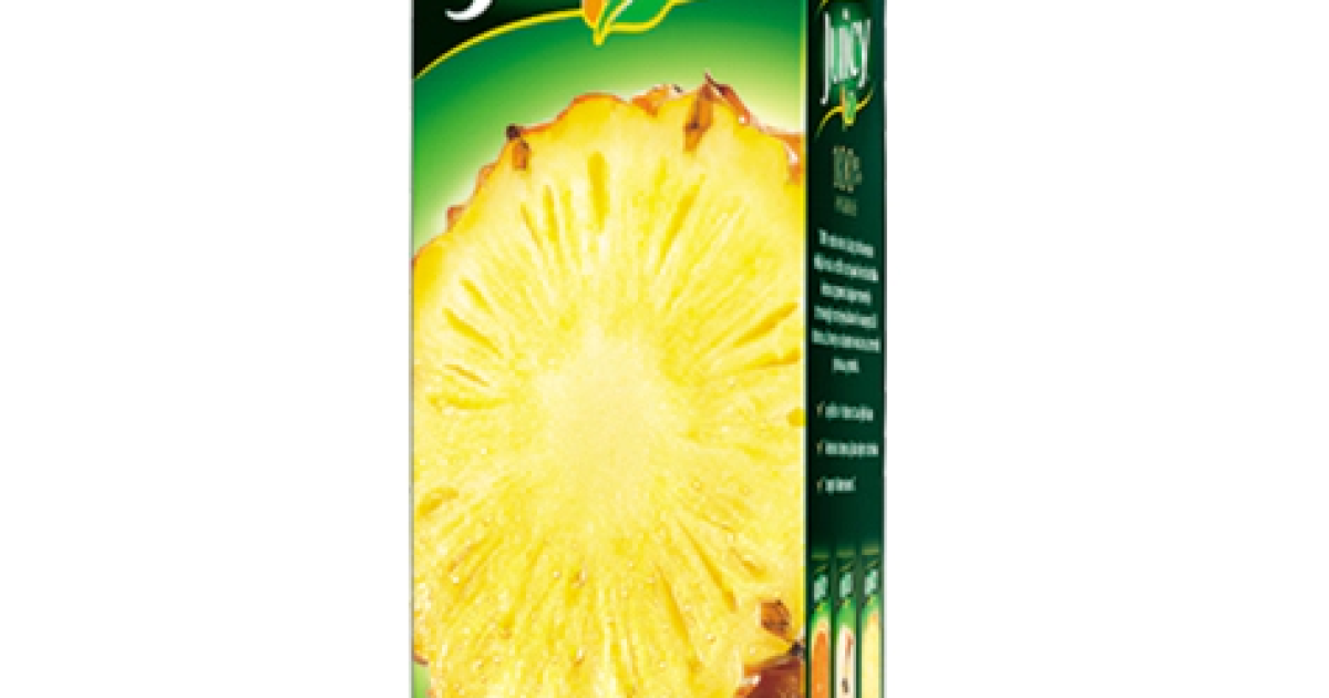 Juicy Sok 100% Pineapple Juice 1 l